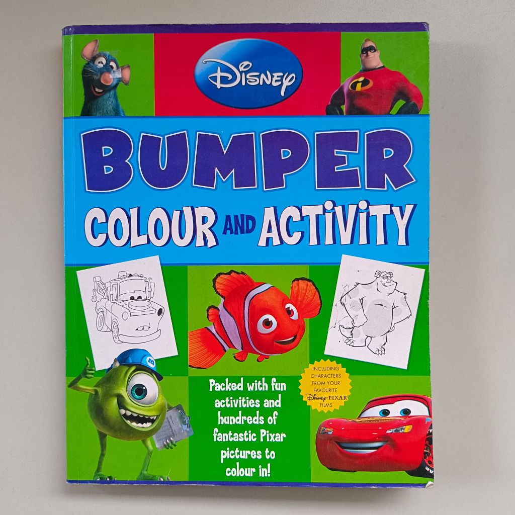 [PRELOVED] Disney Bumper Colour and Activity Children's Activity ...