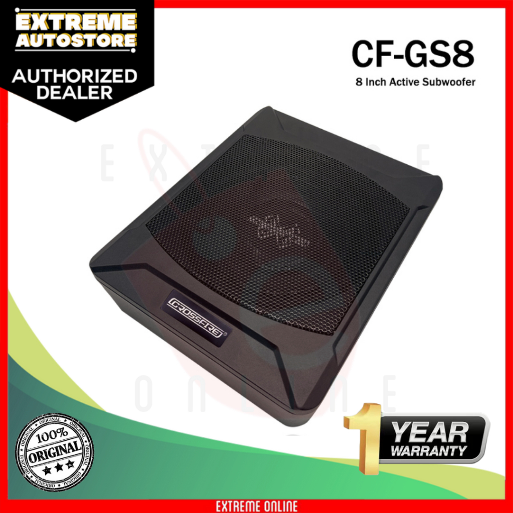 CROSSFIRE Galaxy Series Active Subwoofer (8") GS8 | Shopee Malaysia