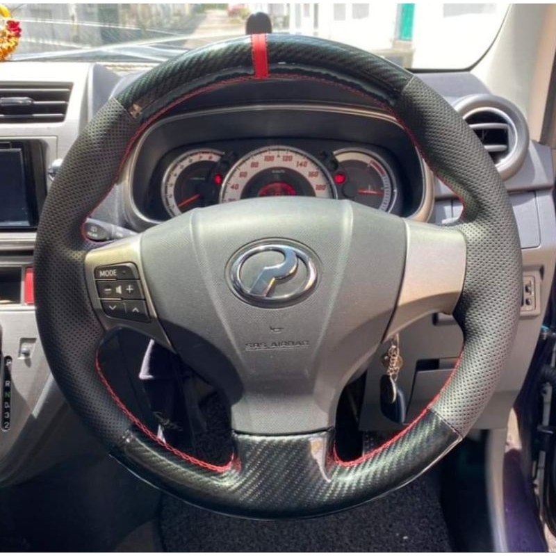 Perodua Myvi Icon Lagibest Viva Myvi Aruz Alza Axia Bezza Leather Suede ...