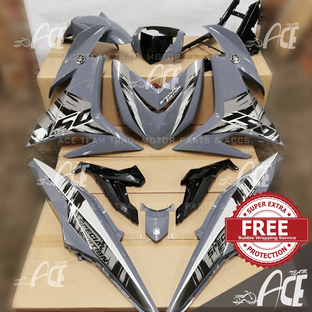 Coverset Y15 V1 V2 Exciter MX Vietnam Nano Grey Ysuku Y15V1 Y15V2 Yamaha Cover Set MX King Nardo ...