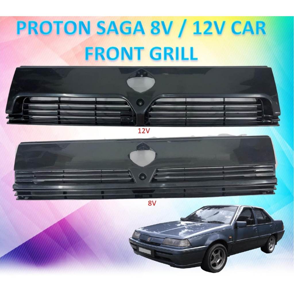 PROTON SAGA 8V / 12V ( OLD MODEL ) ( LAMA MODEL ) FRONT GRILLE / DEPAN ...