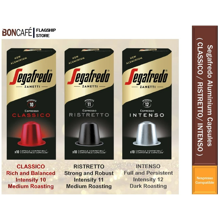 Segafredo Aluminium Capsule (Nespresso Compatible) | Shopee Malaysia