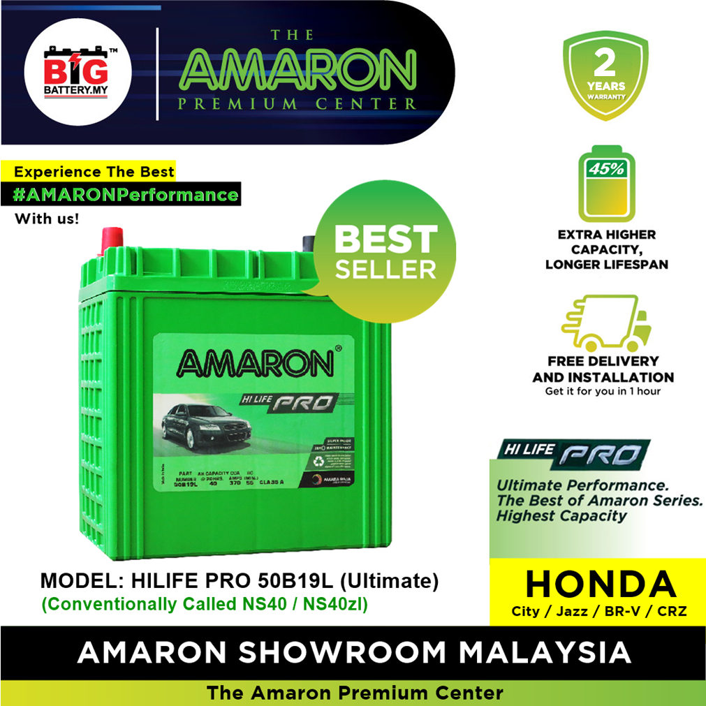 [Professional Replacement] 55B20L | NS40 | AMARON PRO Series | HONDA ...