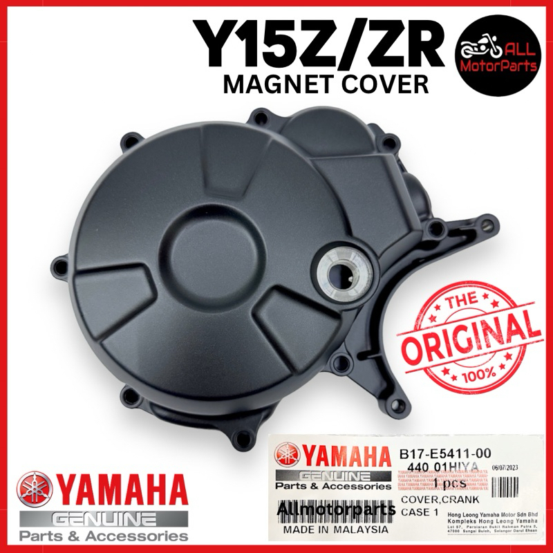 [100% ORI] Y15Z Y15 Y15ZR YSUKU V1 V2 MAGNET COVER CRANK CASE B17-E5411-00 ORIGINAL YAMAHA ...