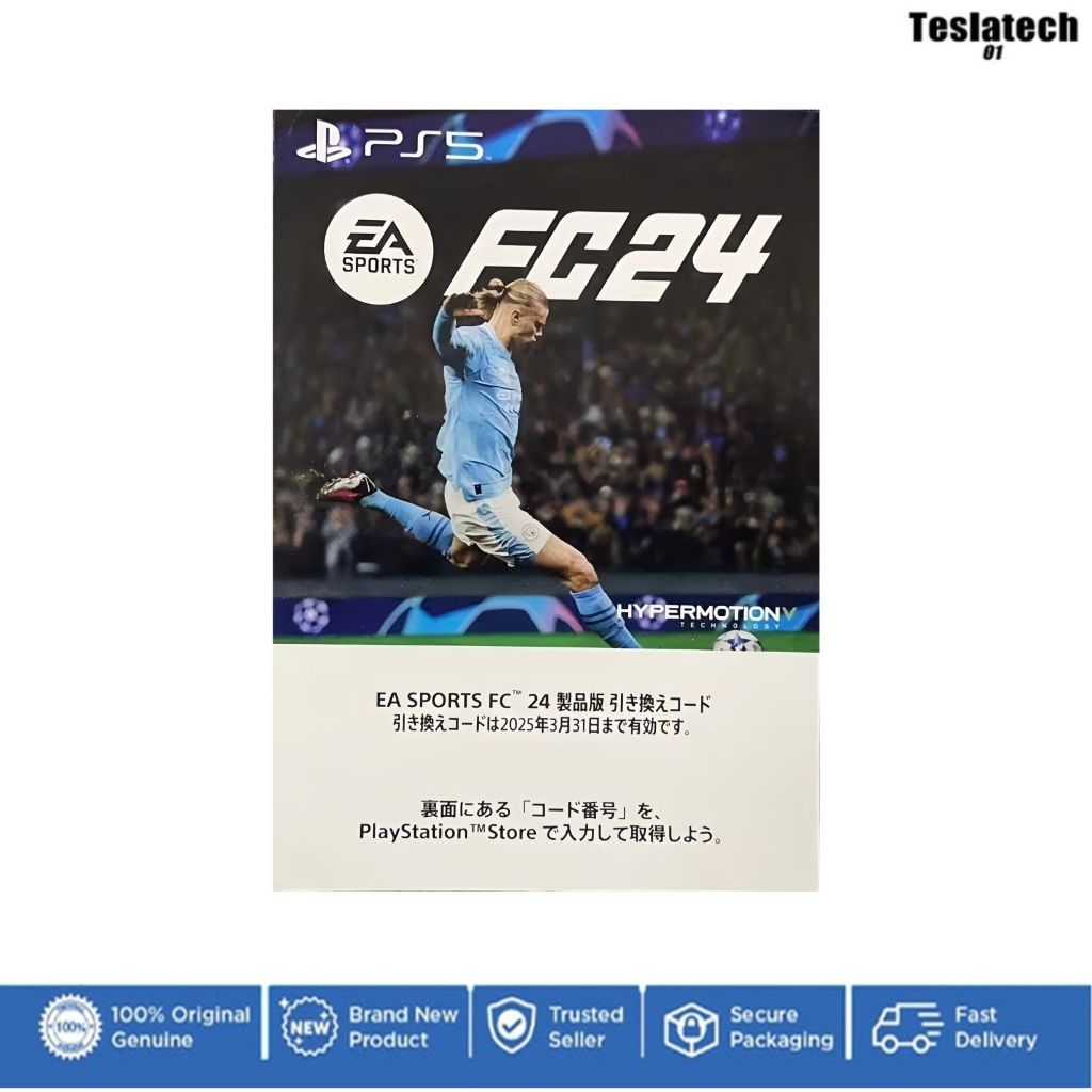 (Ready stock)PS5 FC 24 Football Club 24 FIFA 24 Game Redemption Card ...