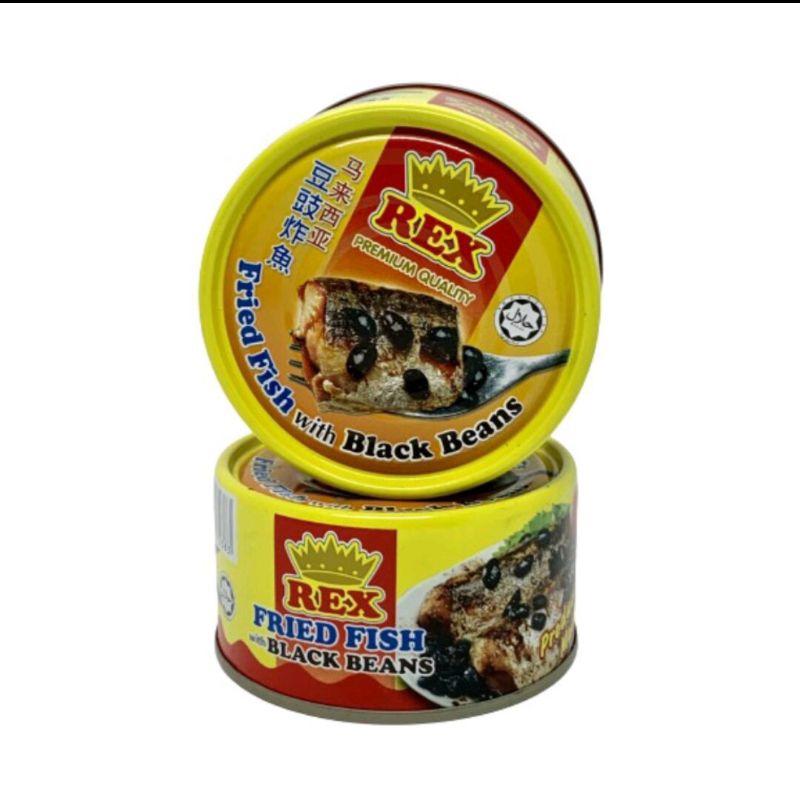 Rex fried fish in black beans 150g | Shopee Malaysia
