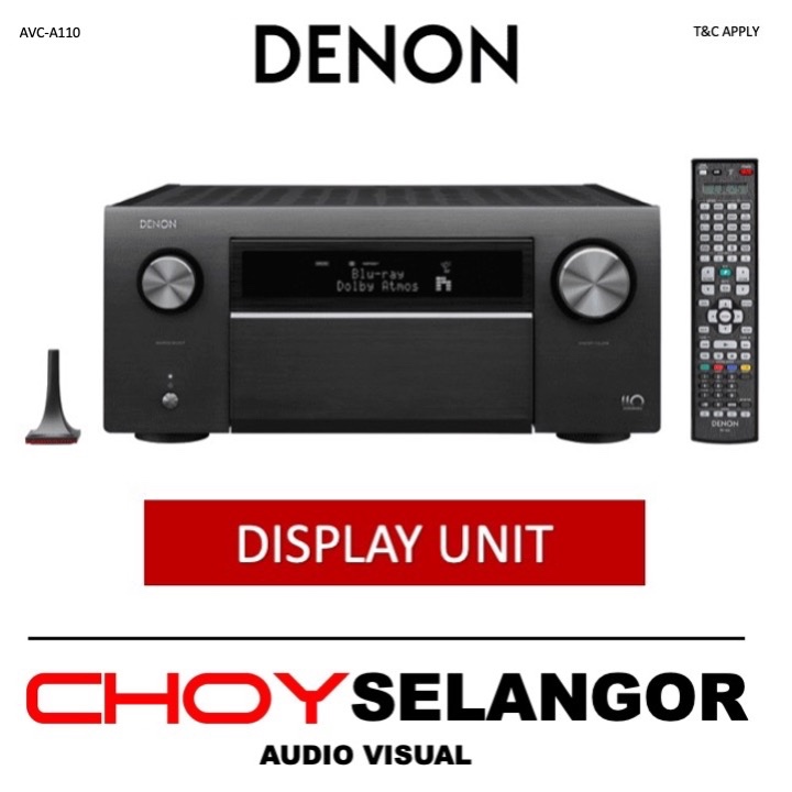 Denon AVC-A110 110th Anniversary Edition AV Receiver Display Unit ...