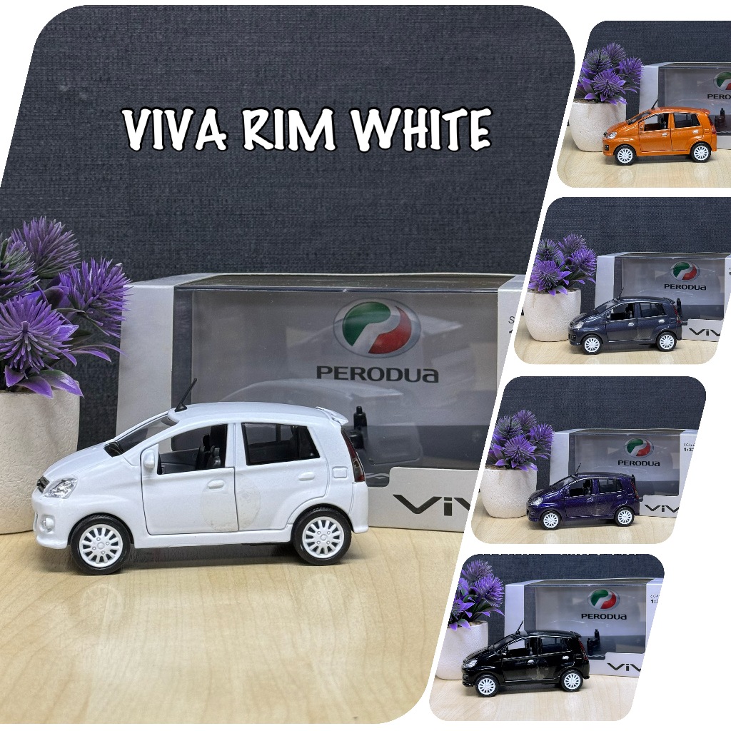 PERODUA VIVA RIM WHITE DIECAST | Shopee Malaysia