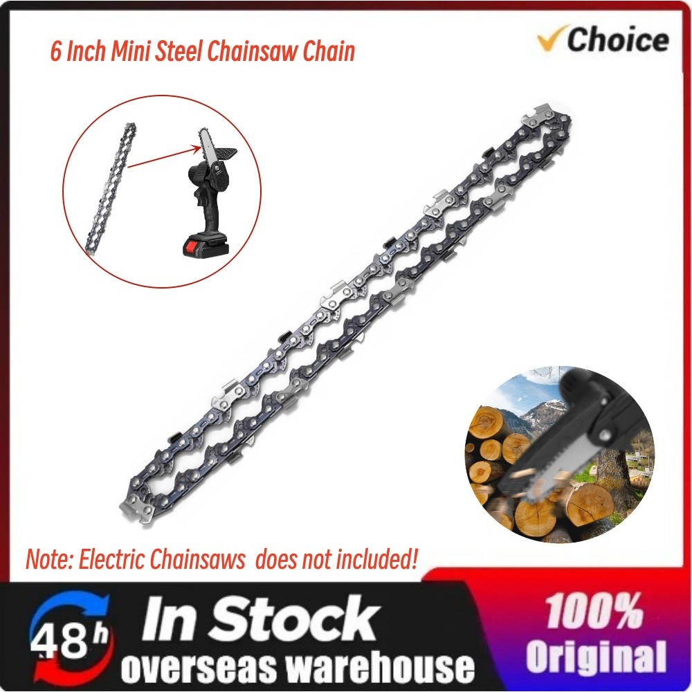 6 Inch Mini Steel Chainsaw Chains Mini Chains Electric Chainsaw Guide ...