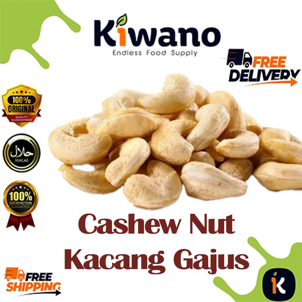 Cashew Nut - Kacang Gajus 📢📢 (125g _250g_500g) | Shopee Malaysia