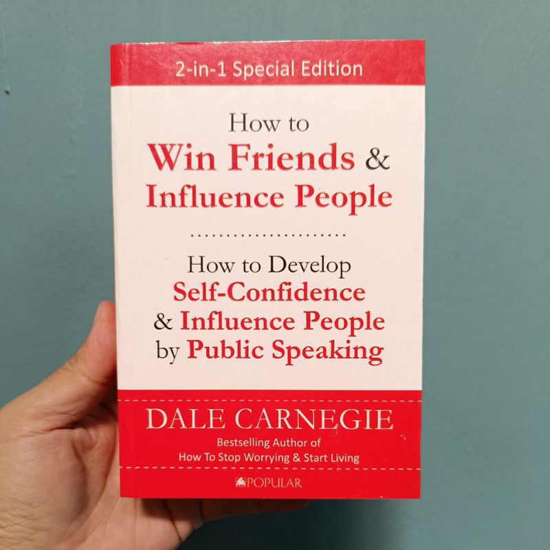 (100% Original) How to Win Friends + Develop Self Confidence ...