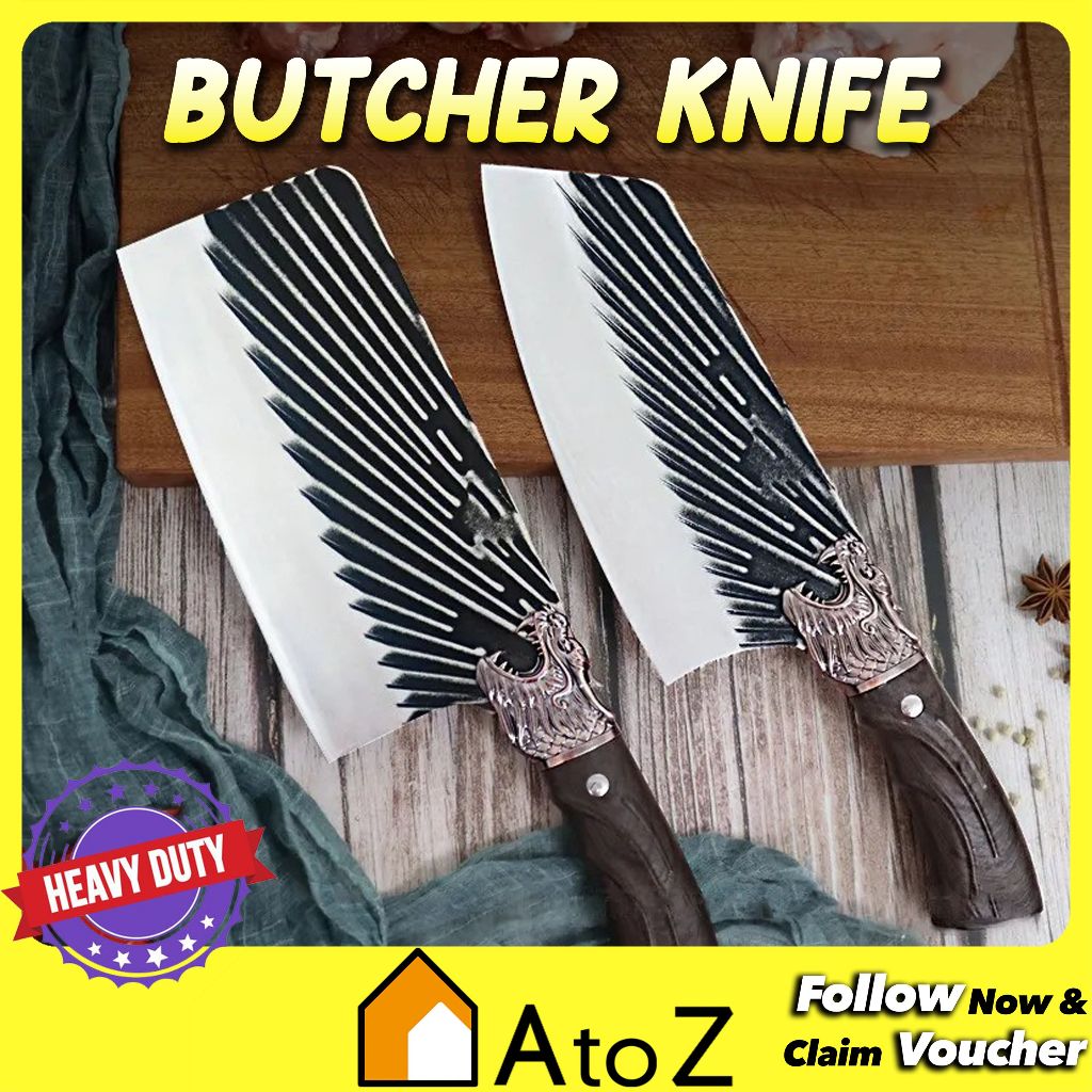 Tazaki butcher kitchen knife pisau dapur tajam high qualiti 刀具 boning ...