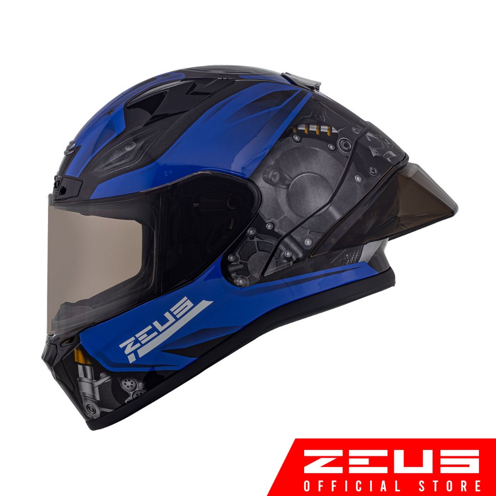 ZEUS HELMETS ZS-826 (FREE MERCHANDISE) FULLFACE | Shopee Malaysia