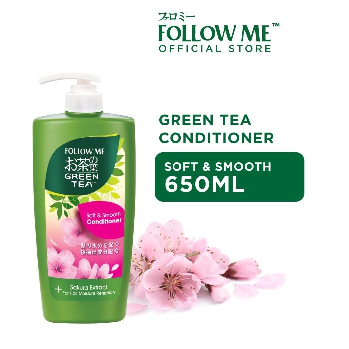 (Pre-order)Follow Me Green Tea Conditioner 650ml (Soft & Smooth ...