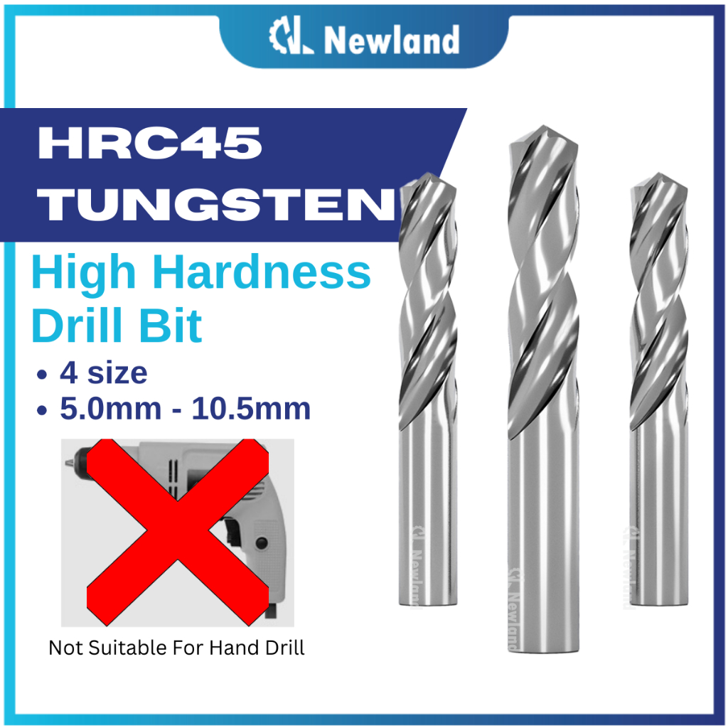 HRC 45 Tungsten Carbide CNC Drill | Shopee Malaysia