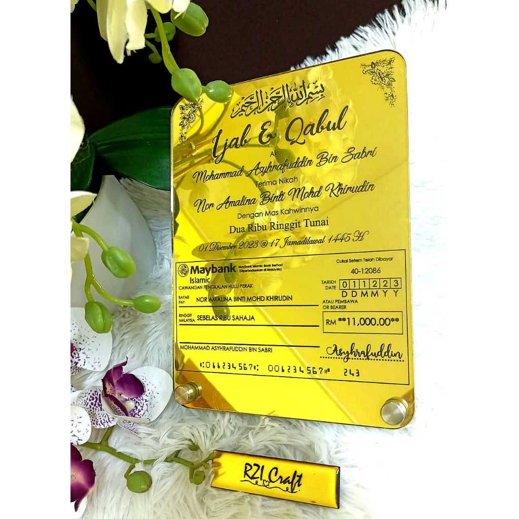 Frame mas kahwin, frame hantaran, frame ijab qabul, frame nikah, frame ...