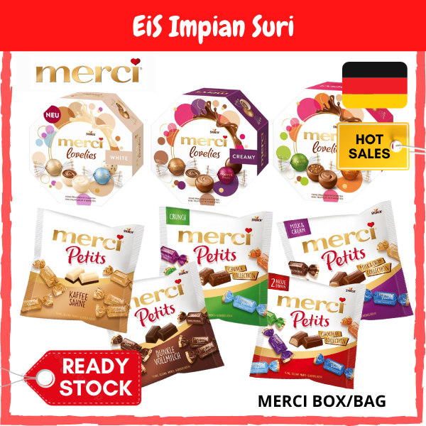 (Ready Stock!!) Merci Lovelies Chocolate Box 185g/250g/400g Assorted ...