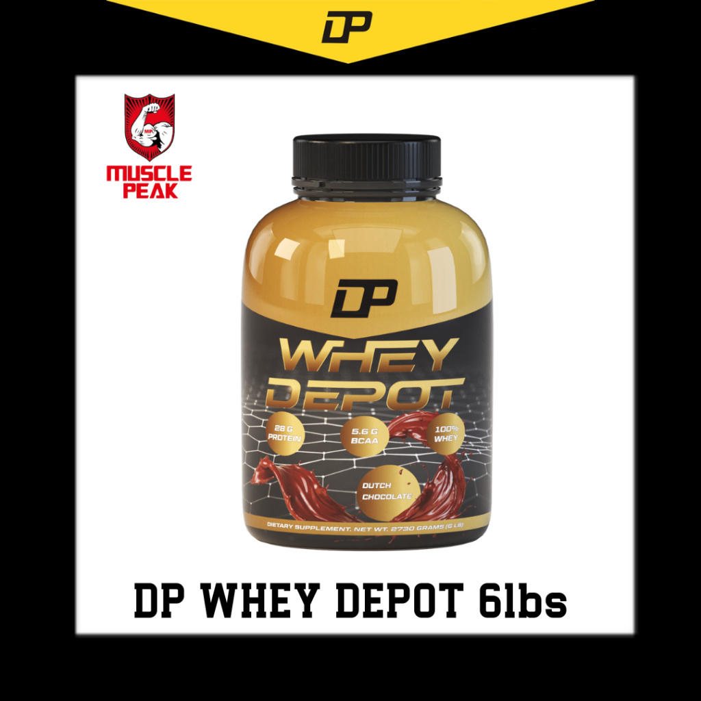 DP Whey Depot 6lbs 2.7kg Dutch Chocolate / Vanilla - Protein ...