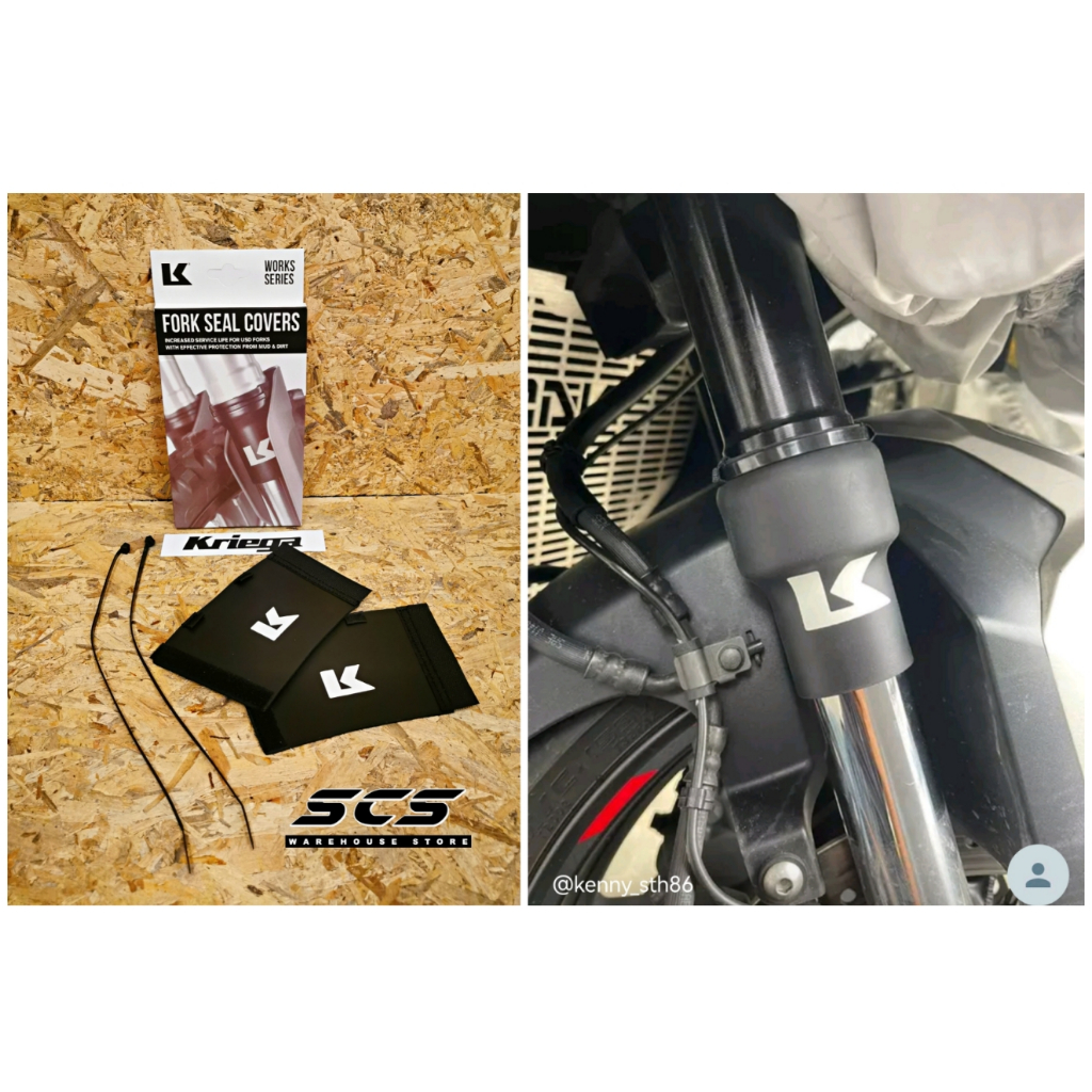 Fork Seal Cover Kreiga Protection Upside Down Fork Waterproof MT15 Z800 ...