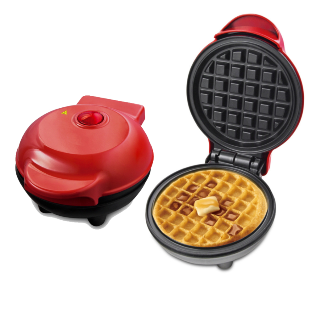 Electric Waffle Maker Machine Mini Waffles Sandwich Maker Breakfast Egg ...