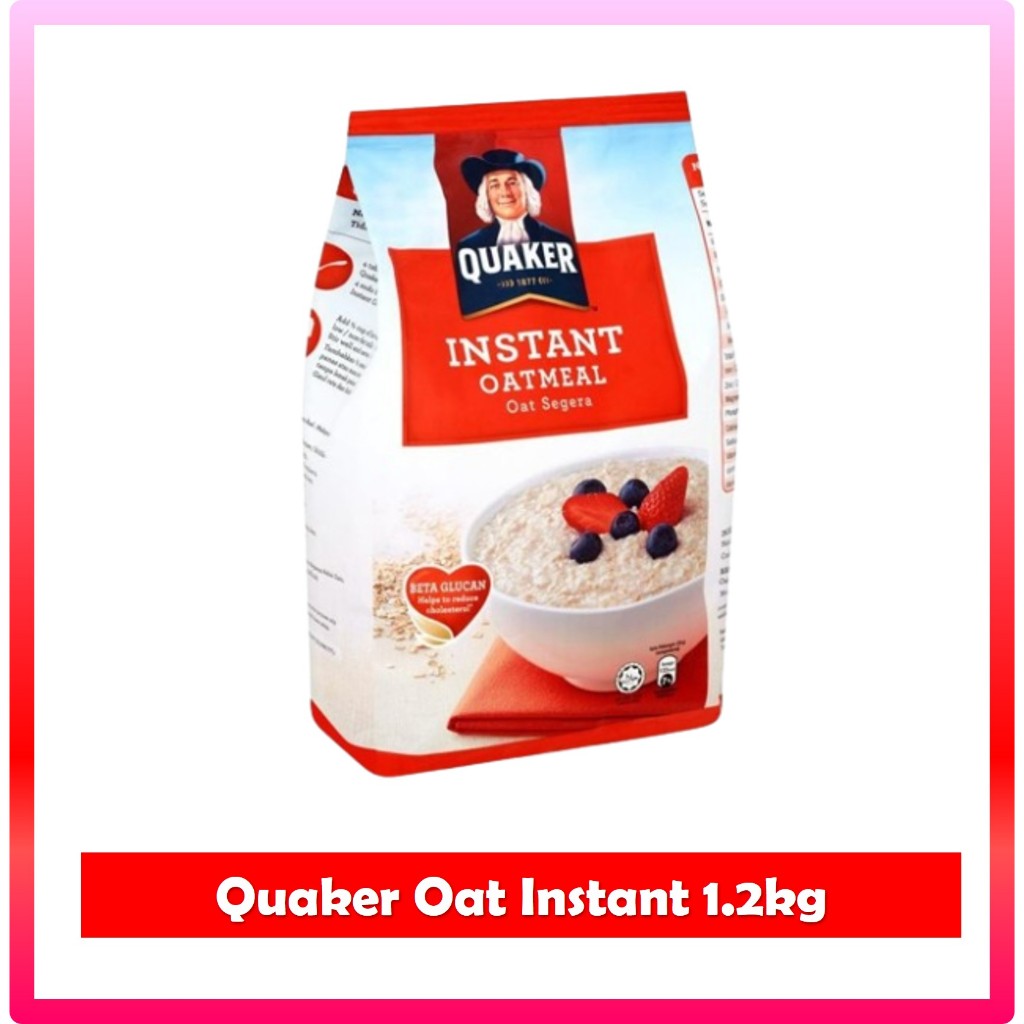 Quaker Instant Oat 1.2kg & 1.35kg | Shopee Malaysia