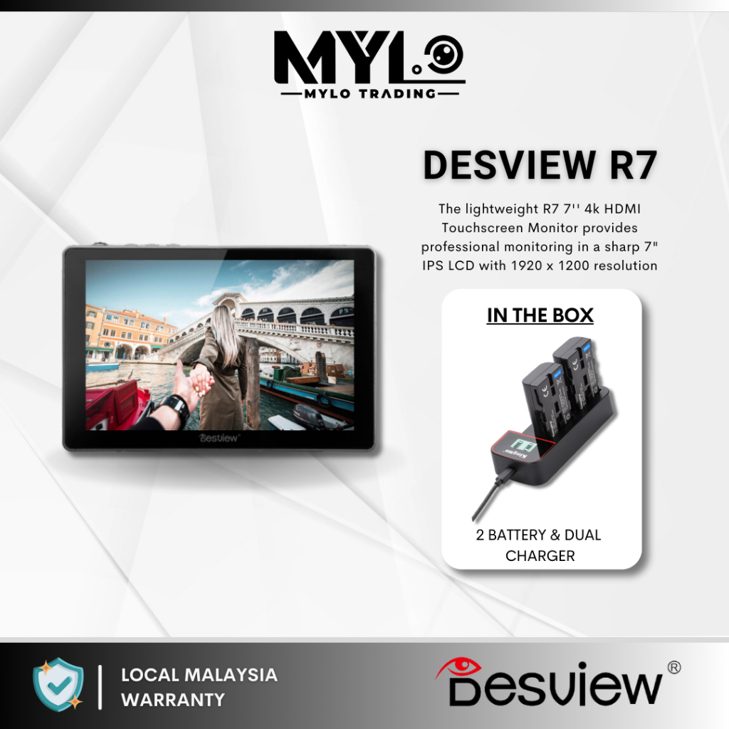 Bestview Desview R7 Touch Screen Monitor 7" 1920X1200 4K HDMI Camera ...