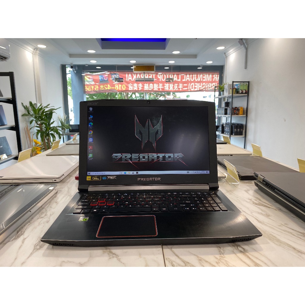 Acer Predator Helios 300 i7 8th GTX1060 6GB | Shopee Malaysia