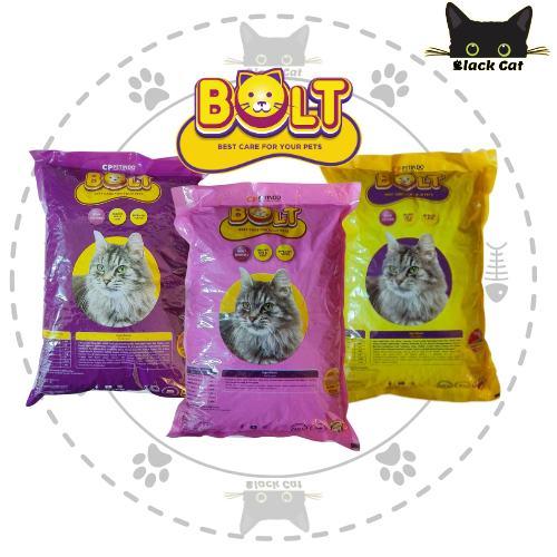 [1KG] BOLT CAT FOOD | MAKANAN KUCING BERKHASIAT (ORIGINAL PACKAGING ...