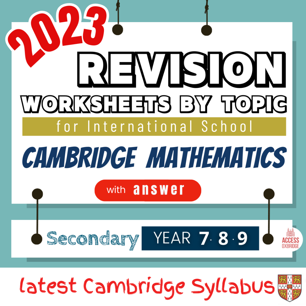 K22 Latest Syllabus New Cambridge Lower Secondary Mathematics ...