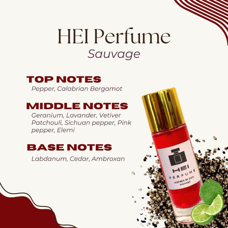 Hei Perfume- For Men (Sauvage) | Shopee Malaysia