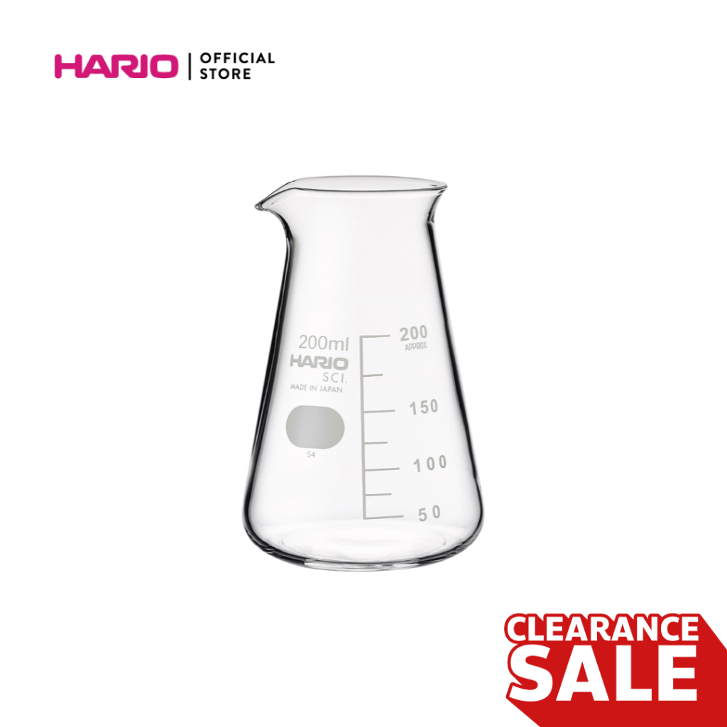 HARIO Lab Conical Beaker Glass (200ml) | Shopee Malaysia