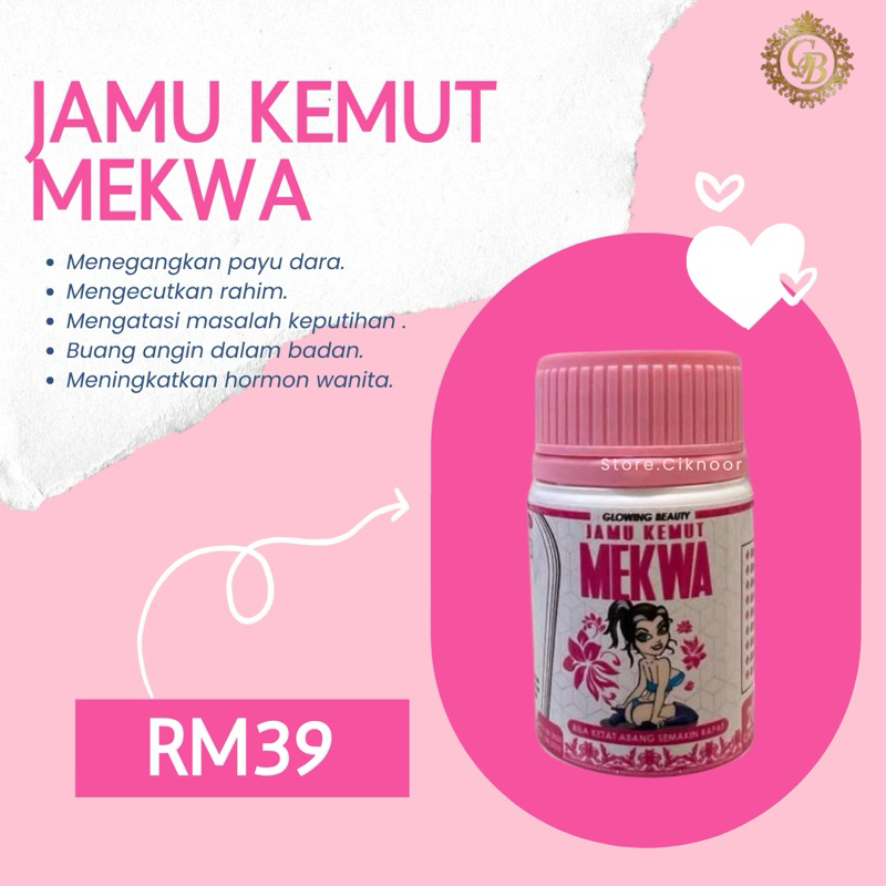 JAMU KEMUT MEKWA | GB SKINCARE 💯 ORIGINAL | READY STOCK | Shopee Malaysia