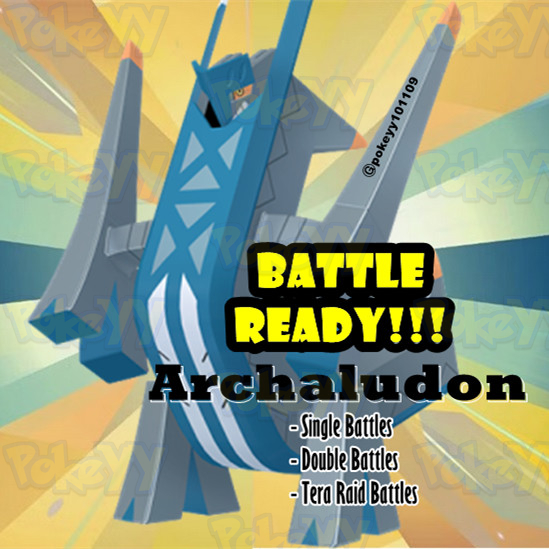 #1018 ARCHALUDON 铝钢桥龙 | Battle-Ready | COMPETITIVE | Single/Double ...