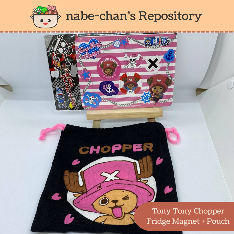 One Piece Tony Tony Chopper Bundle - Fridge Magnet, Pouch | Shopee Malaysia