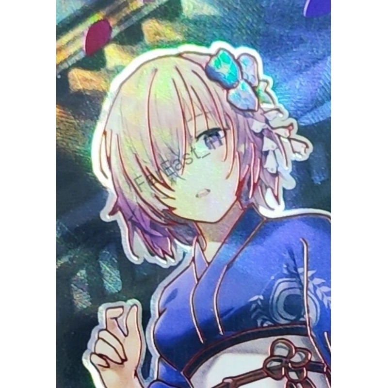 Card FGO Mash Kyrielight anime Waifu TCG Trading card games ...