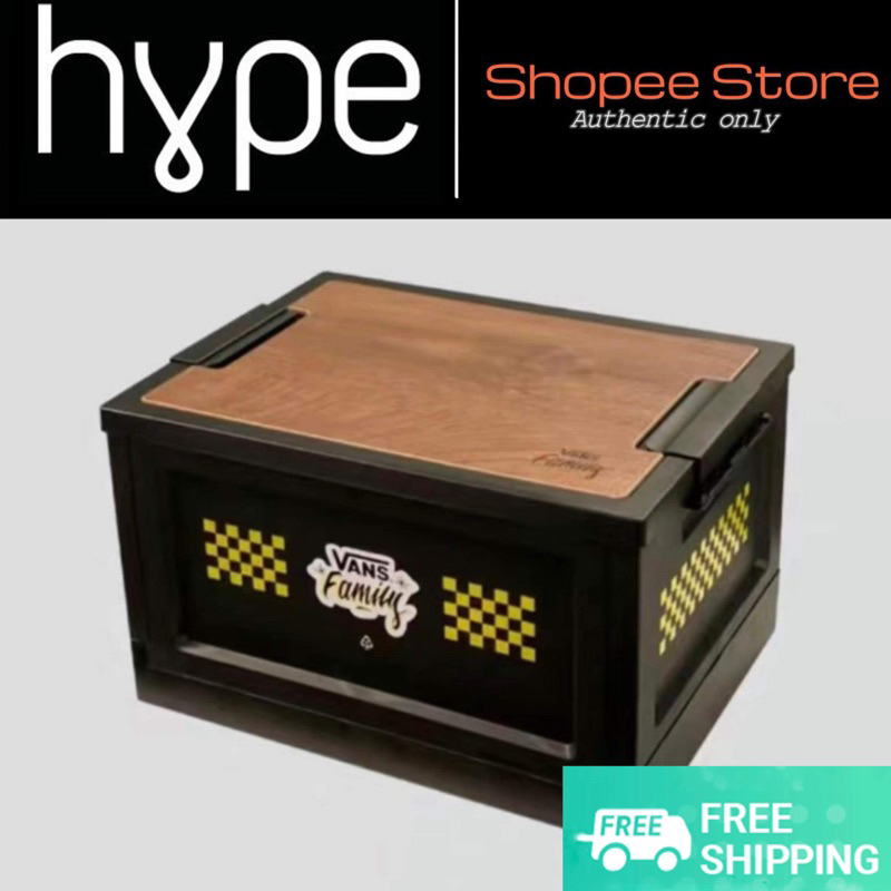 Vans Family Foldable Storage Box/ 100% Authentic/ Camping Storage Box ...