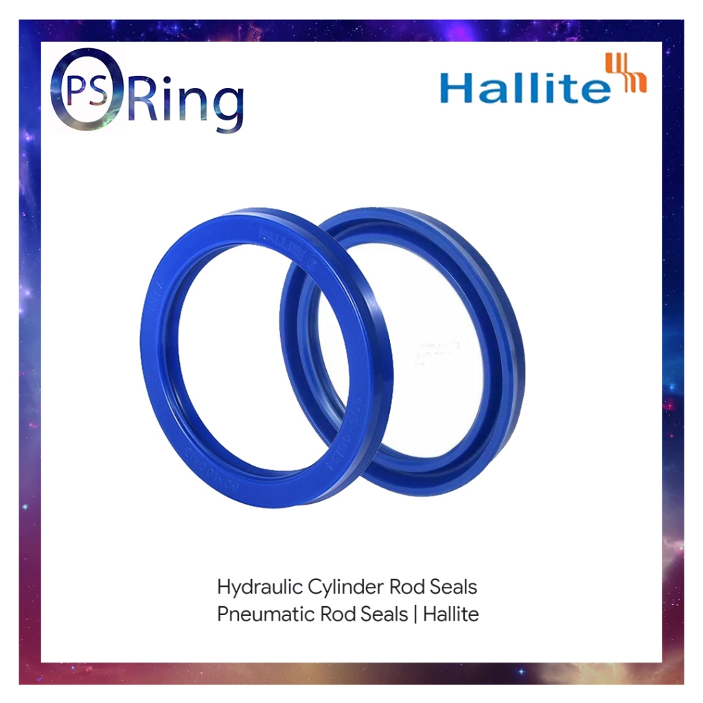 Hallite TRS Liquid High Pressure U Seal Large Seal Ring Oil Cylinder Ruler Piston and Rod ...