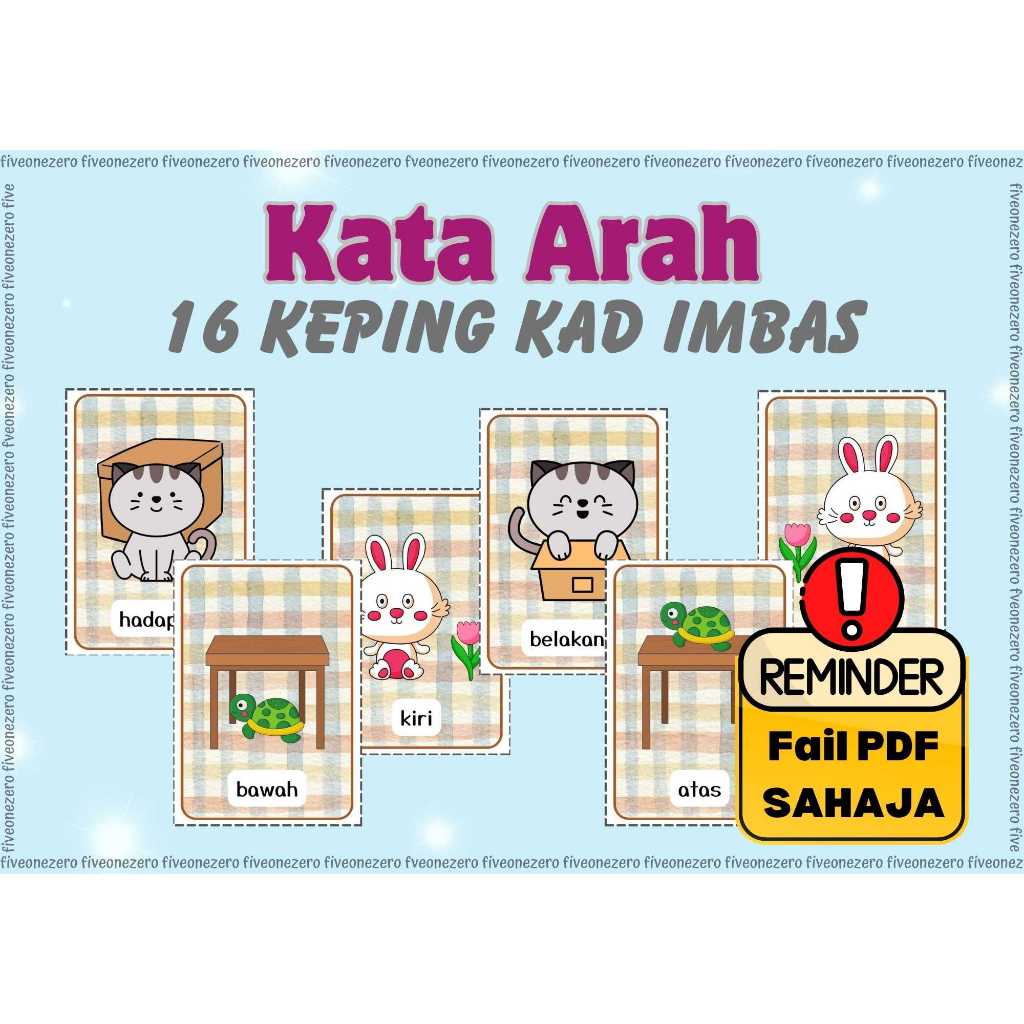 [PDF Softcopy] Kata Arah Kad Imbas Bahasa Melayu, Bahan Bacaan ...