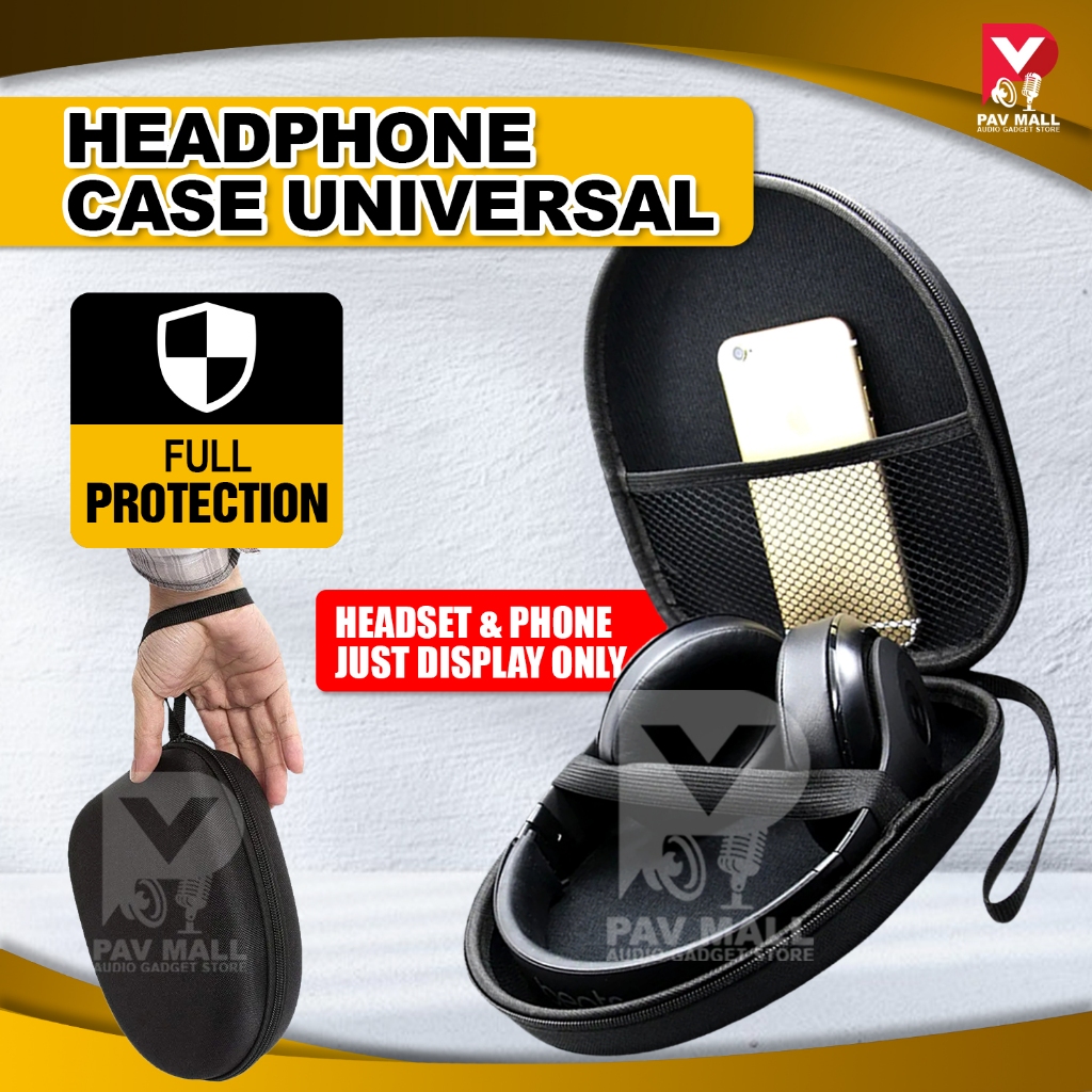 Headphone Case / Headphone Bag Universal | Headset Case For Over Ear ...
