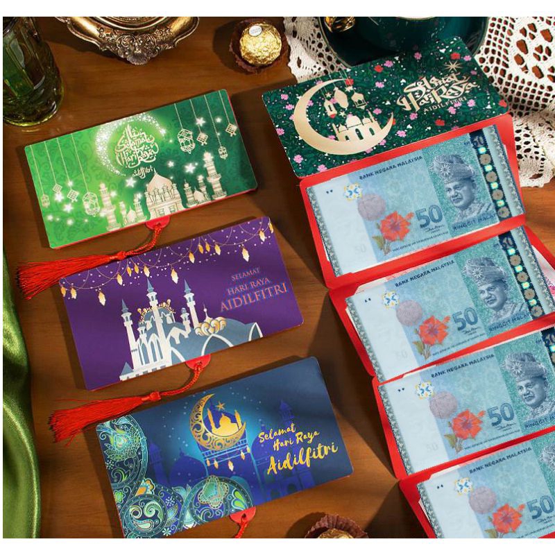 Sampul Duit Raya Tarik/ Sampul Raya Viral / Sampul duit / 6 slots ...