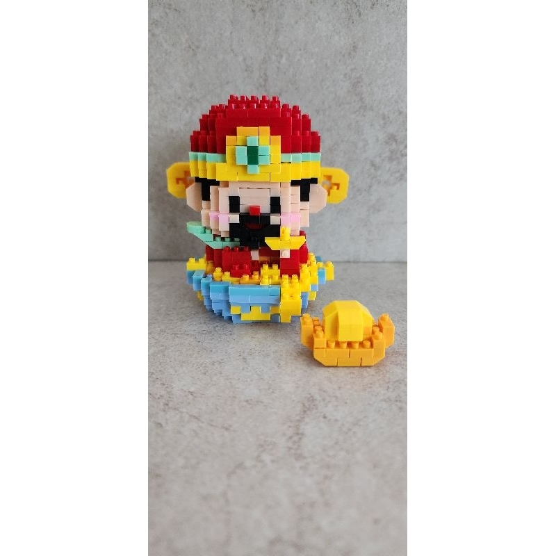 COMPLETED nano bricks-prosperity god/lion cactus/cat cactus/pig/mario ...