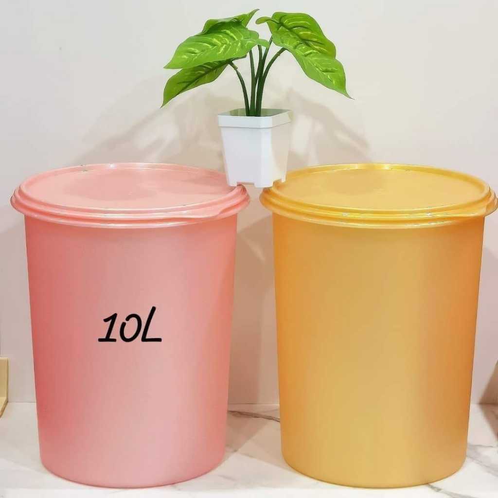 Tupperware Tall Canister 10L | Bekas Kerepek Biskut | Bekas Besar ...
