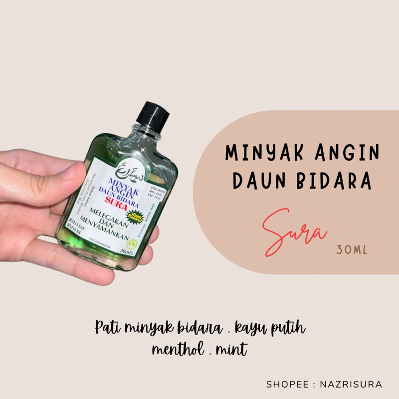 MINYAK DAUN BIDARA SURA 🤍 | Shopee Malaysia