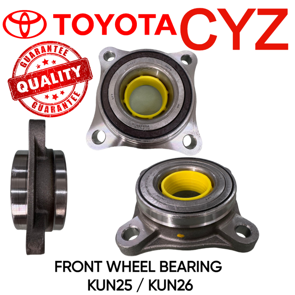 Front Wheel Hub Bearing TOYOTA HILUX KUN25 / KUN26 / GUN125 / FORTUNER ...