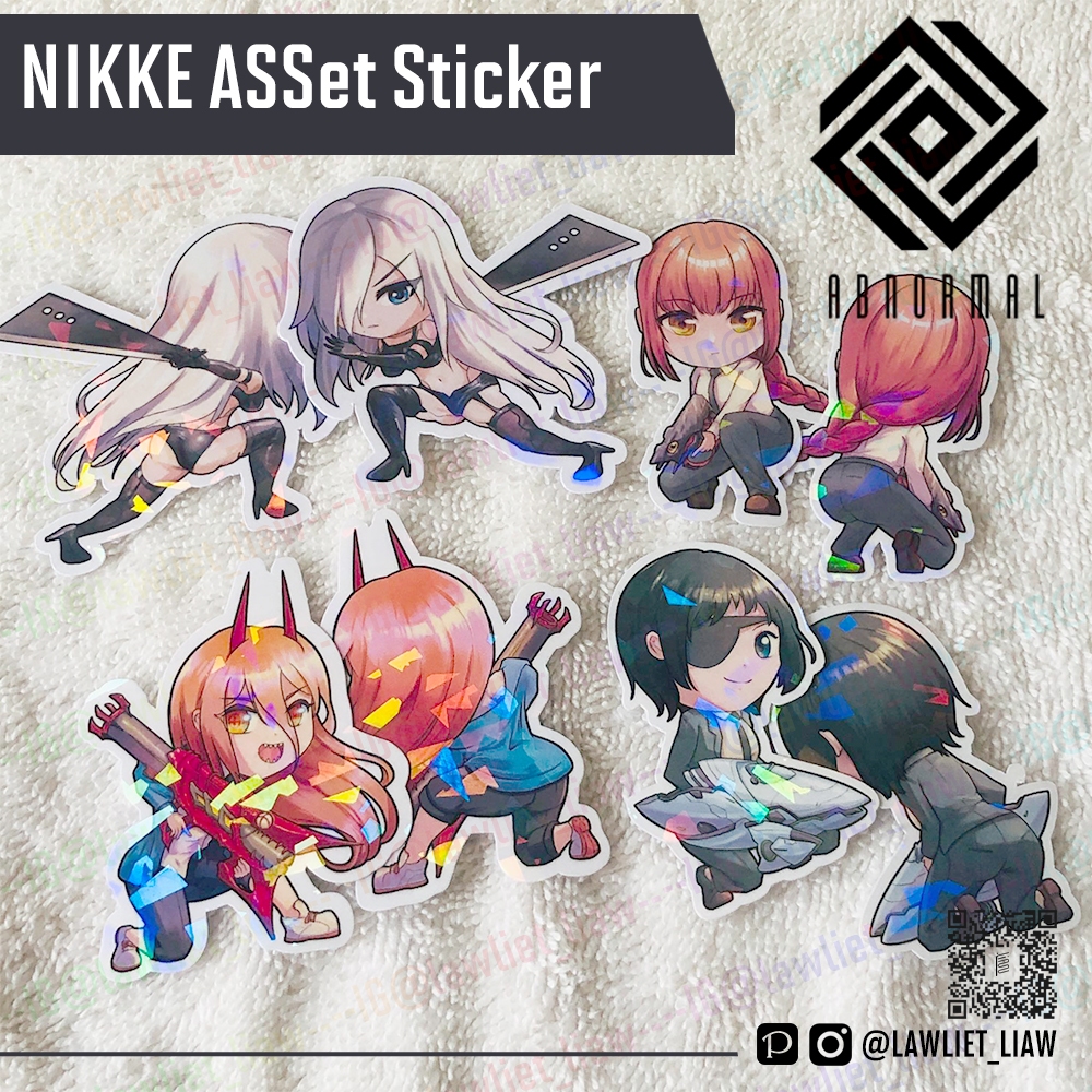 【NIKKE】STICKERS [Abnormal] Nikke Goddess of Victory Stickers | Shopee ...
