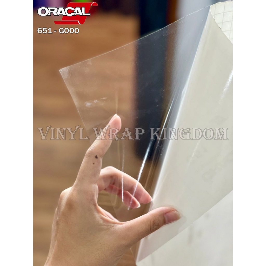 ORACAL 651 Gloss/Matte G000/ M000 Matte Transparent Vinyl Sticker ...