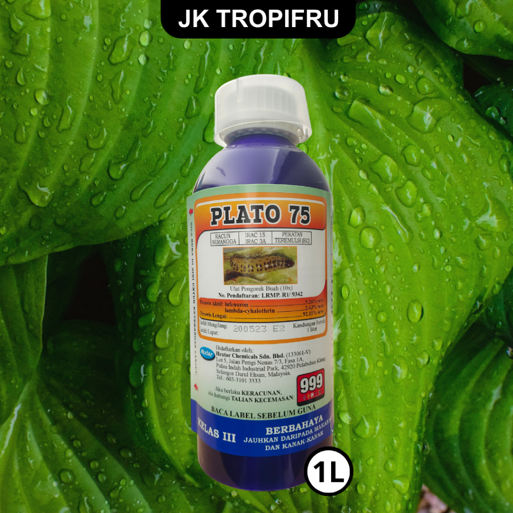 Plato 75 Hextar（1L）Insecticide/ Racun Serangga/ 虫药/蛋药 （防治蛀果虫，杀虫，杀虫蛋 ...