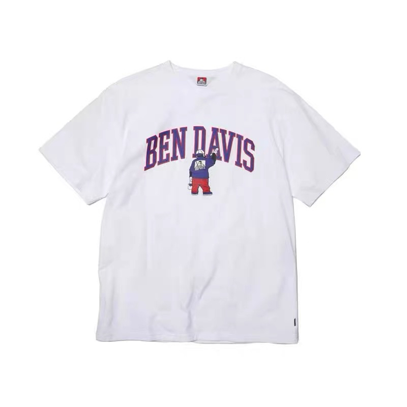 Ben Davis Printed T-shirt With Gorilla Logo ( White ) | Shopee Malaysia
