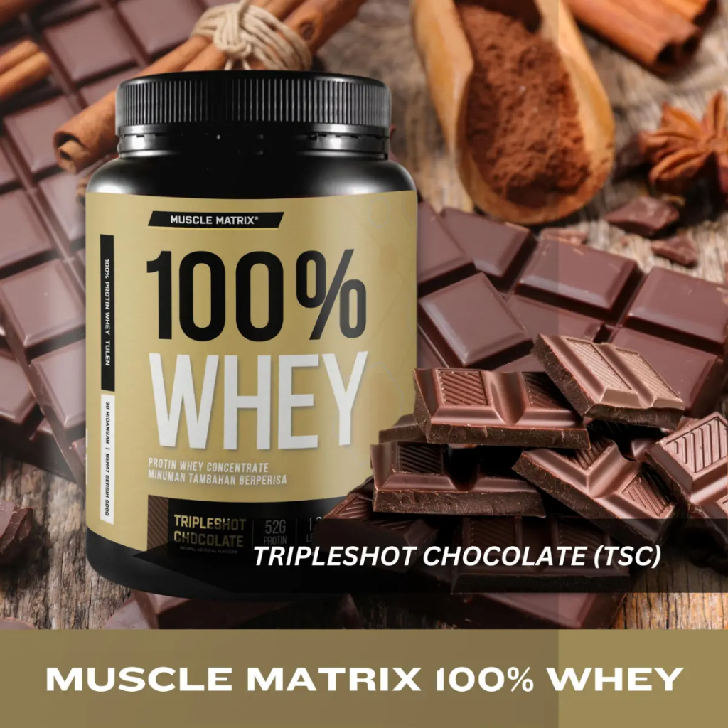Halal Muscle Matrix Whey Protein 1.3kg 44 Serving Hydrolyzed Isolated ...