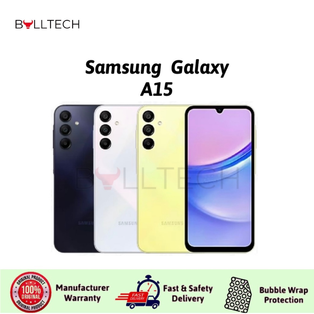 Samsung Galaxy A15 LTE (A155) 8GB RAM + 256GB ROM 1 YEAR WARRANTY BY ...